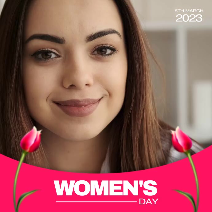 Women's day beautiful video Template | PosterMyWall