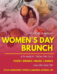 Ladies Brunch Flyer Template | PosterMyWall