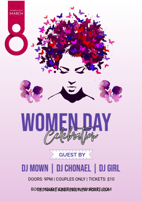 Women's Day Celebration Template | PosterMyWall