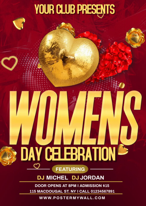 women's day celebration Template | PosterMyWall