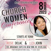 Women Conference Church Flyer Template | PosterMyWall