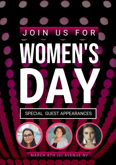Women's Day Conference Template | PosterMyWall