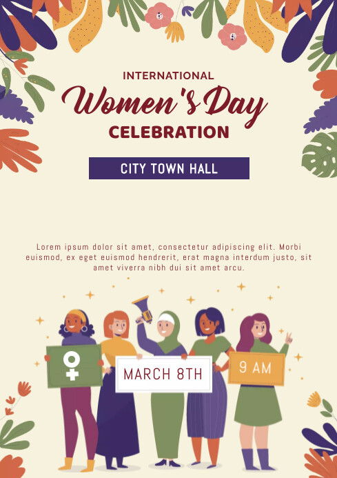 women's day Template | PosterMyWall