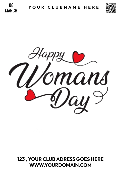 Women's Day Template | PosterMyWall
