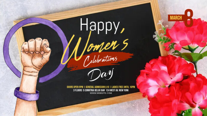 Women's Day Template | PosterMyWall