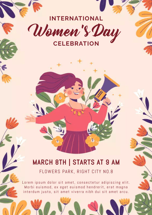 women's day Template | PosterMyWall