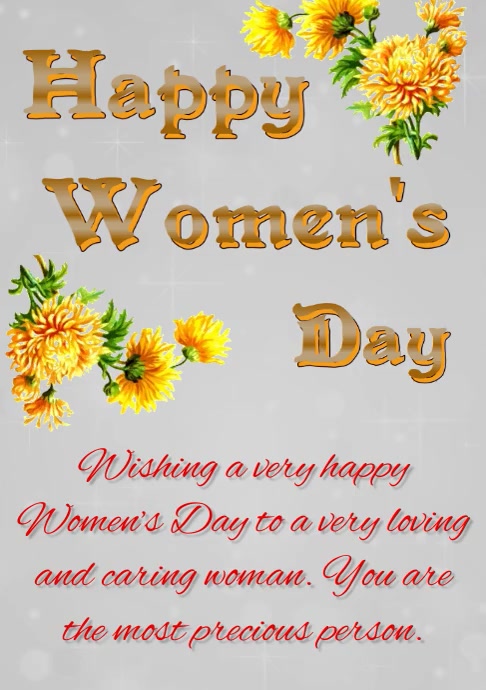 Women's Day Template | PosterMyWall