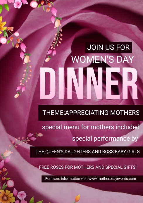 Women's Day Template | PosterMyWall