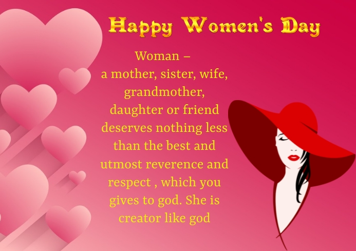 Women's day Template | PosterMyWall