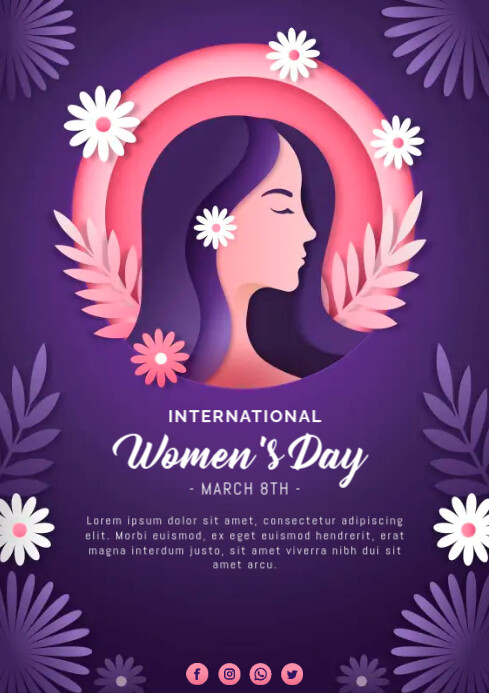 women's day Template | PosterMyWall