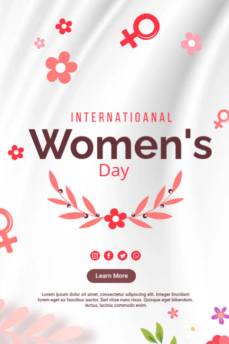 Women's Day Event Templates | PosterMyWall