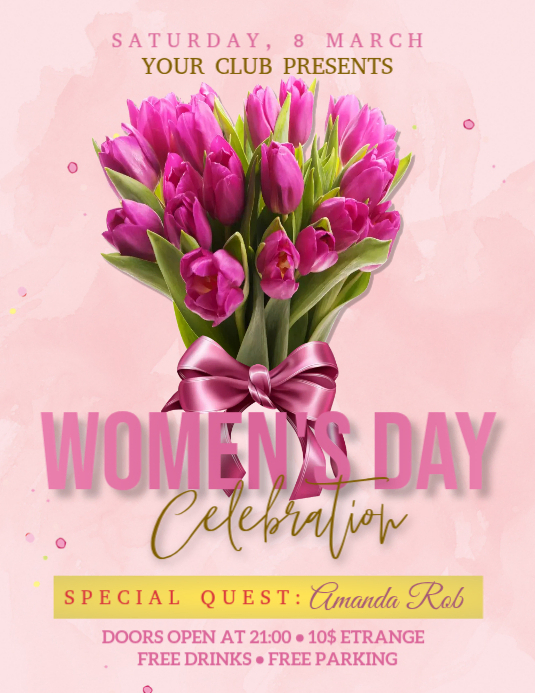 Women's Day Flyer Template | PosterMyWall