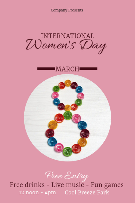 Copy of Women's Day Flyer | PosterMyWall