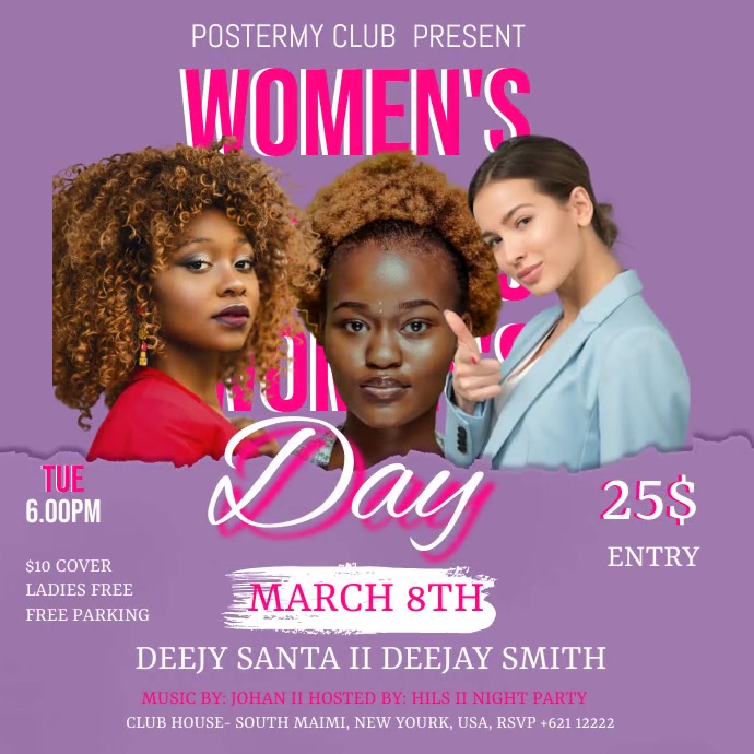 Women's day Instagram post Template | PosterMyWall