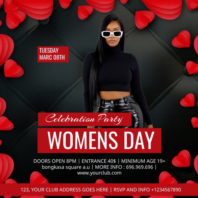 Women's Day Instagram Poster Template | PosterMyWall