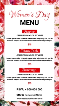 MENU TEMPLATE | PosterMyWall
