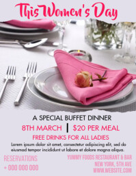 118+ Free Templates for 'Women's day menu' | PosterMyWall