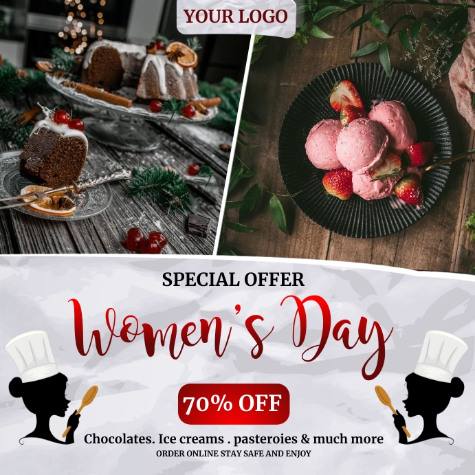 Women's day offer Template | PosterMyWall