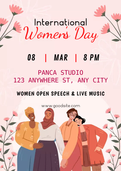 women's day Party Template | PosterMyWall