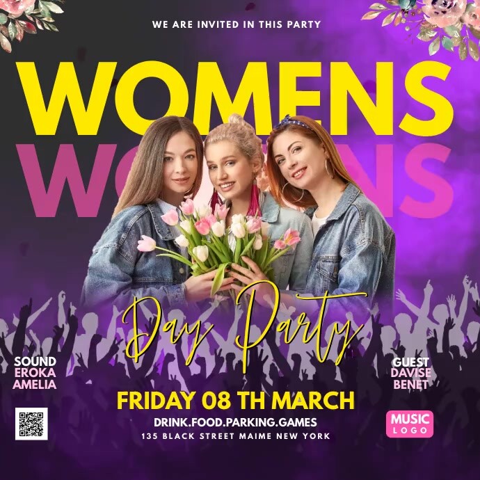 women's day party Template | PosterMyWall