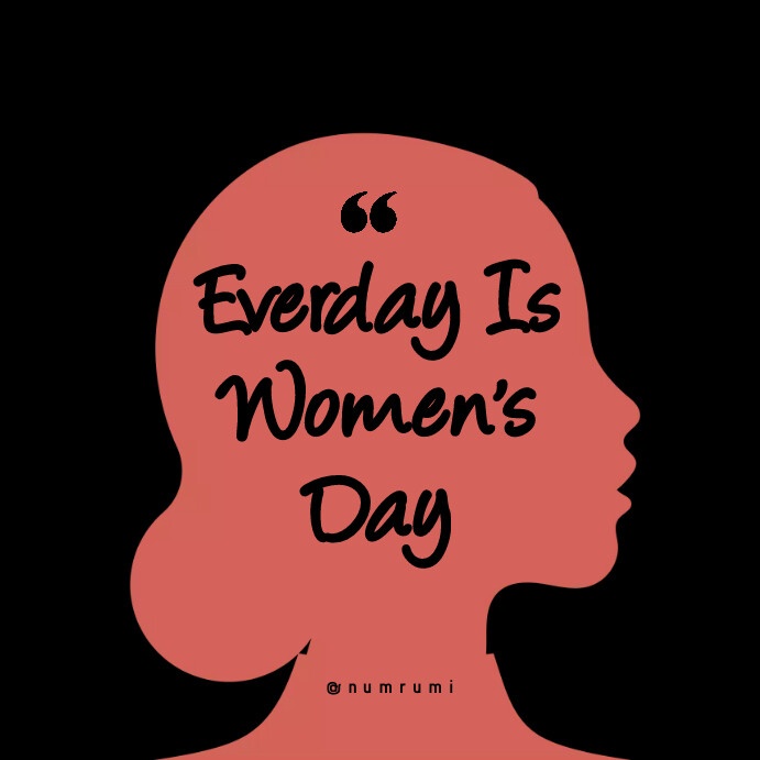 Women's Day Quote Instagram Post Template | PosterMyWall