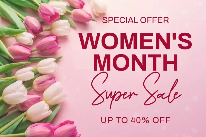Copy of Women's Day Special Offer | PosterMyWall