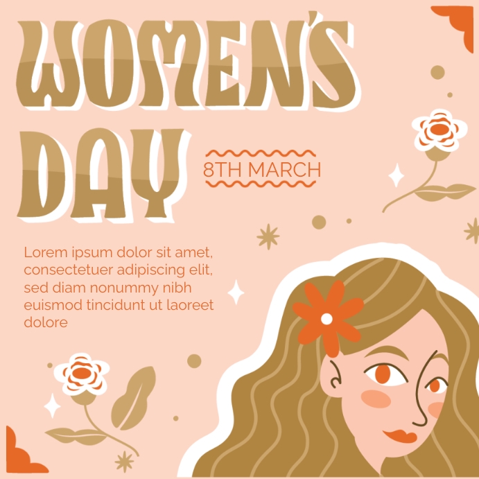 Copy of Women's Day Special Social Media Post Design | PosterMyWall