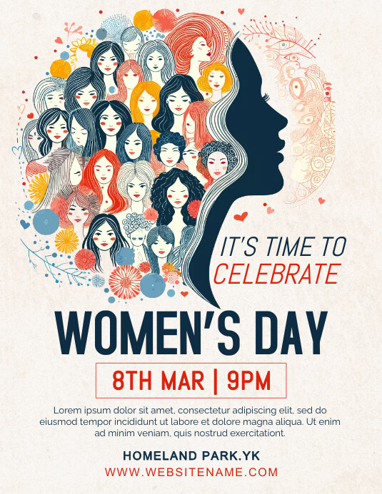 Women's Day Template | PosterMyWall