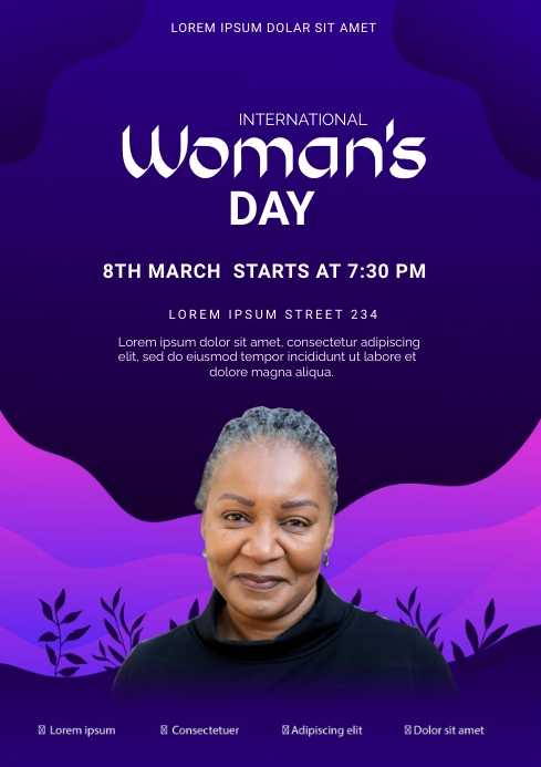 WOMEN'S DAY TEMPLATE | PosterMyWall