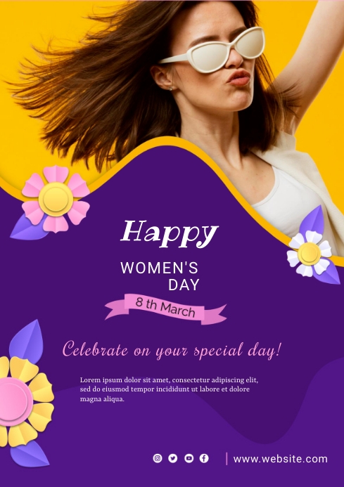 WOMEN'S DAY TEMPLATE | PosterMyWall