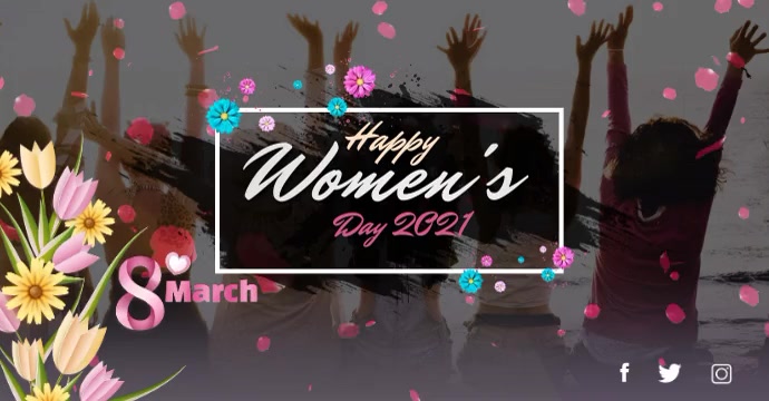 Women's Day wishes video template | PosterMyWall