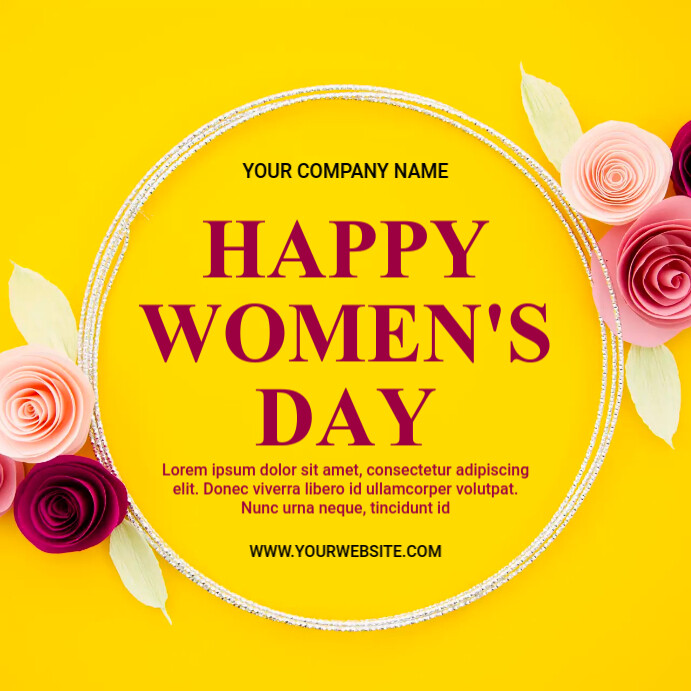 women's day6 Template | PosterMyWall