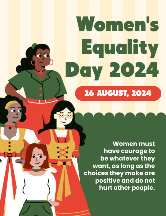 Women's Equality Day 2024 Template | PosterMyWall