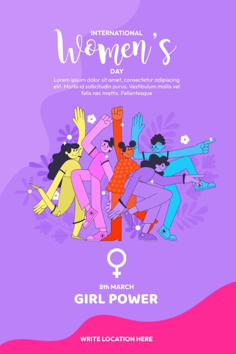 Women's Event Poster Template | PosterMyWall
