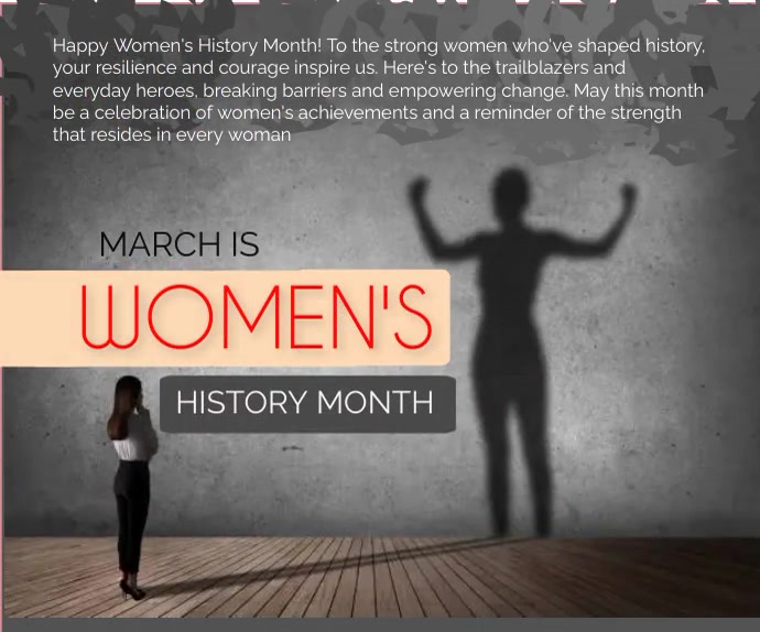 women's history Template | PosterMyWall