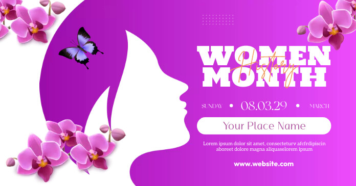 Women's History Month Ad Template | PosterMyWall