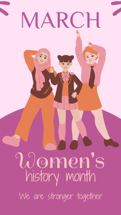 Women's History Month Template | PosterMyWall