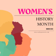 Women's History Month Template | PosterMyWall