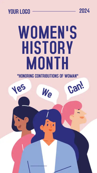 Women's history month Template | PosterMyWall