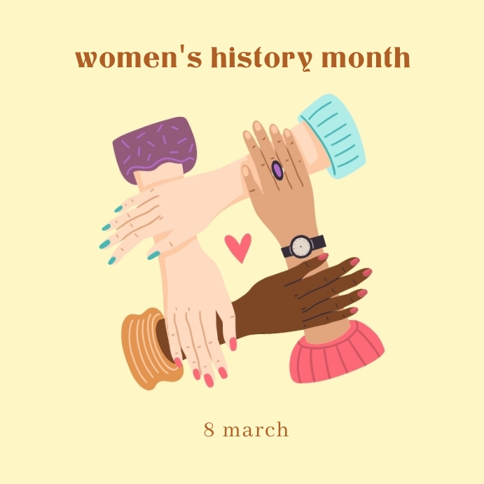 women's history month Template | PosterMyWall