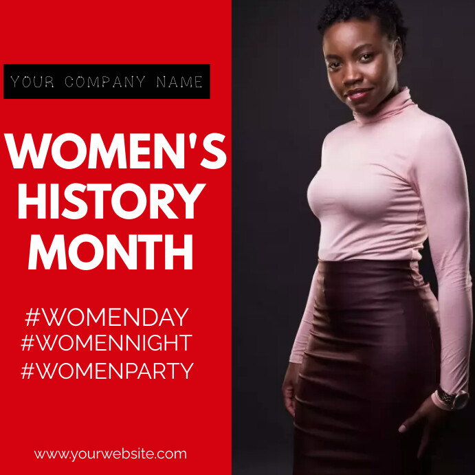 Women's history month Template | PosterMyWall