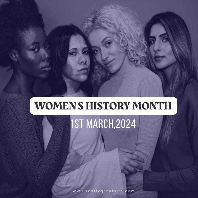 Women's history month Template | PosterMyWall