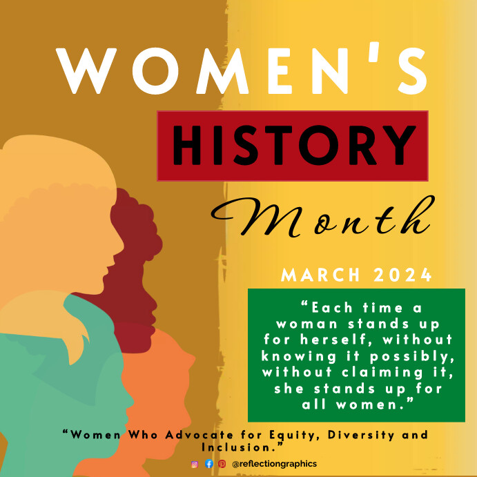Women's History Month Template | PosterMyWall