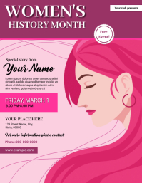 Women's History Month Template | PosterMyWall