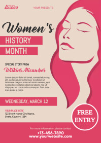 Women's History Month Flyer Template | PosterMyWall