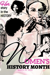 Women's month poster Template | PosterMyWall