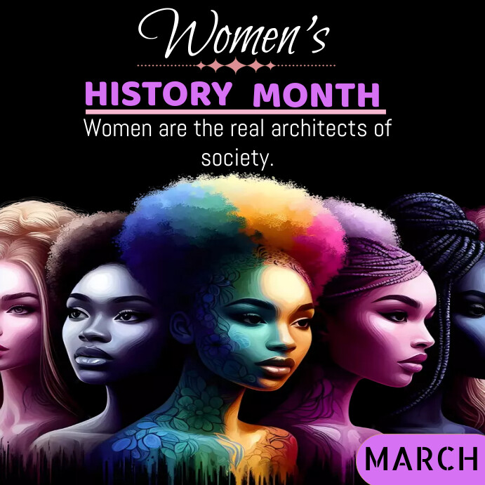 Copy of Women's history month template | PosterMyWall