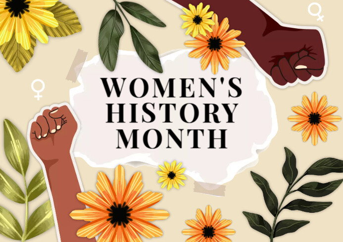 Women's History Month Template | PosterMyWall