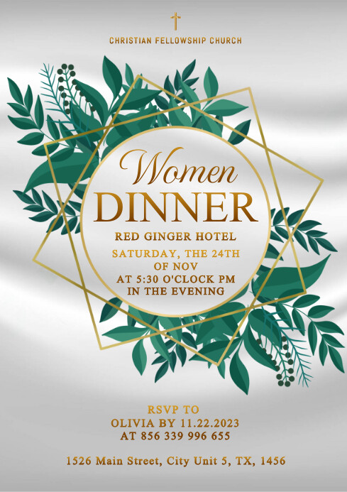 Womens Ministry Invitations