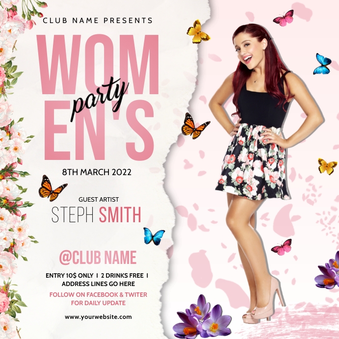 Women's party Template | PosterMyWall
